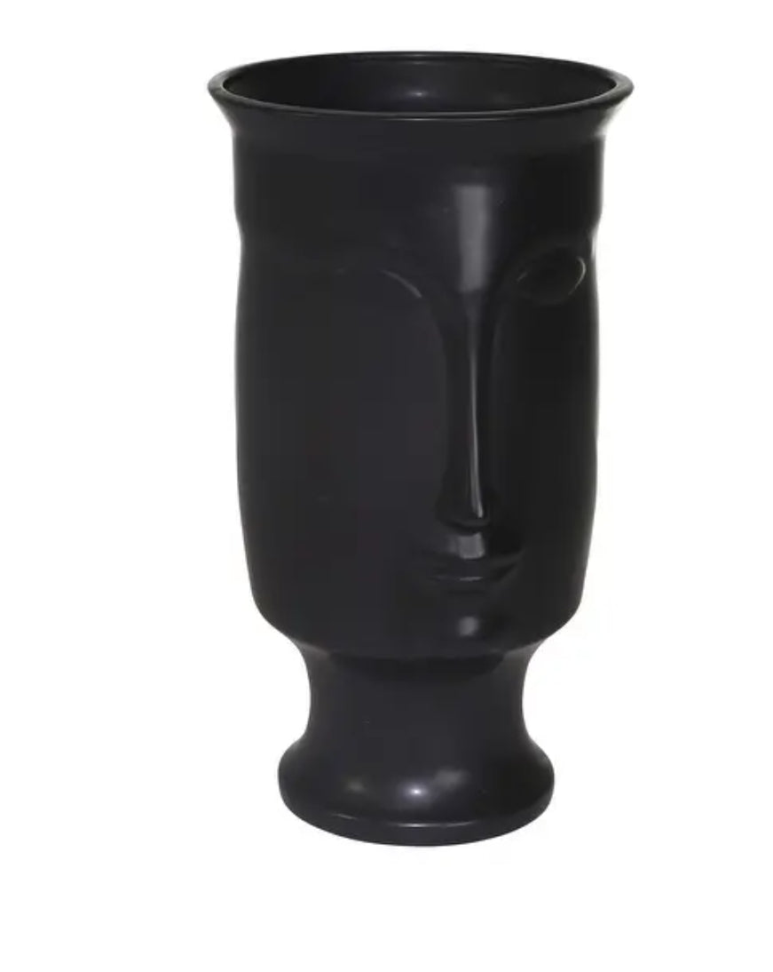 Ceramic Face Vase – tori decor